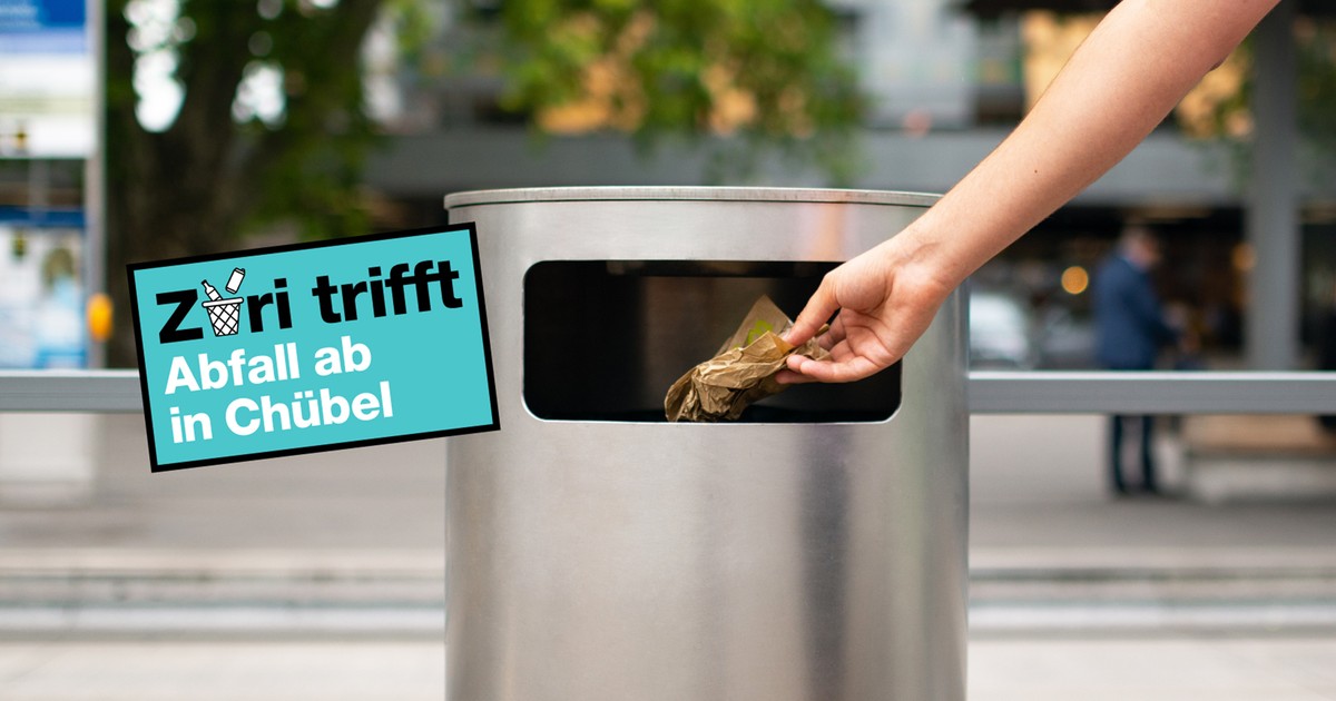 züri trifft – Abfall ab in Chübel