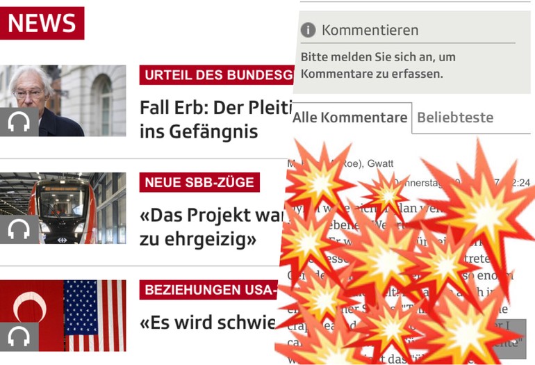 «Die Kommentarspalte ist ein Minenfeld» - Aktuelles | SRG Deutschschweiz